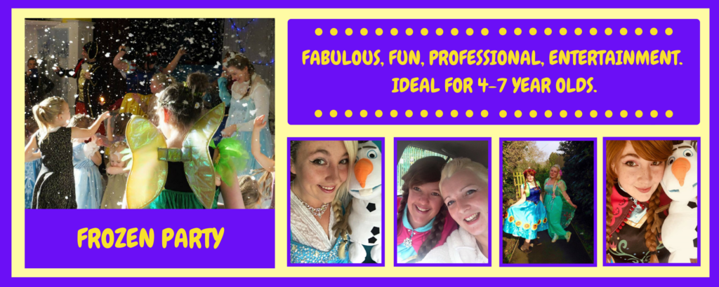 Frozen Party - Children's entertainer | Birthday Party Entertainment ...